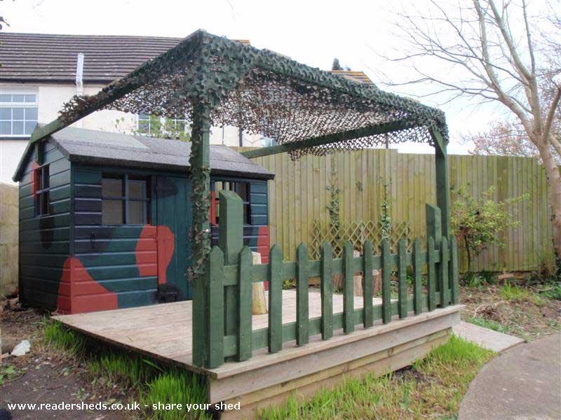 Dylan's Army Base Shed, Unexpected/Unique, owned by Sheddie Rob | # ...