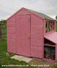 The Pink Shed, Unexpected/Unique, owned by Sheddie Jacquie | #shedoftheyear