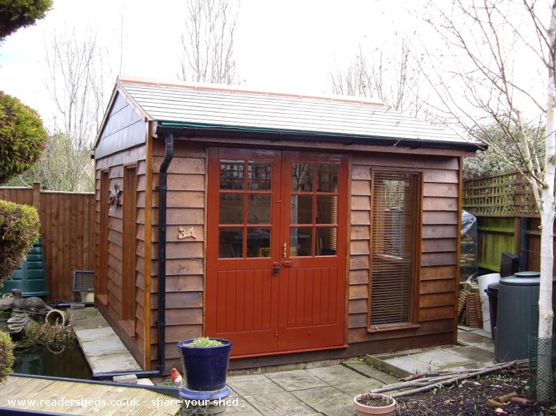 3A, Workshop/Studio, owned by Sheddie Peter Bowers | #shedoftheyear