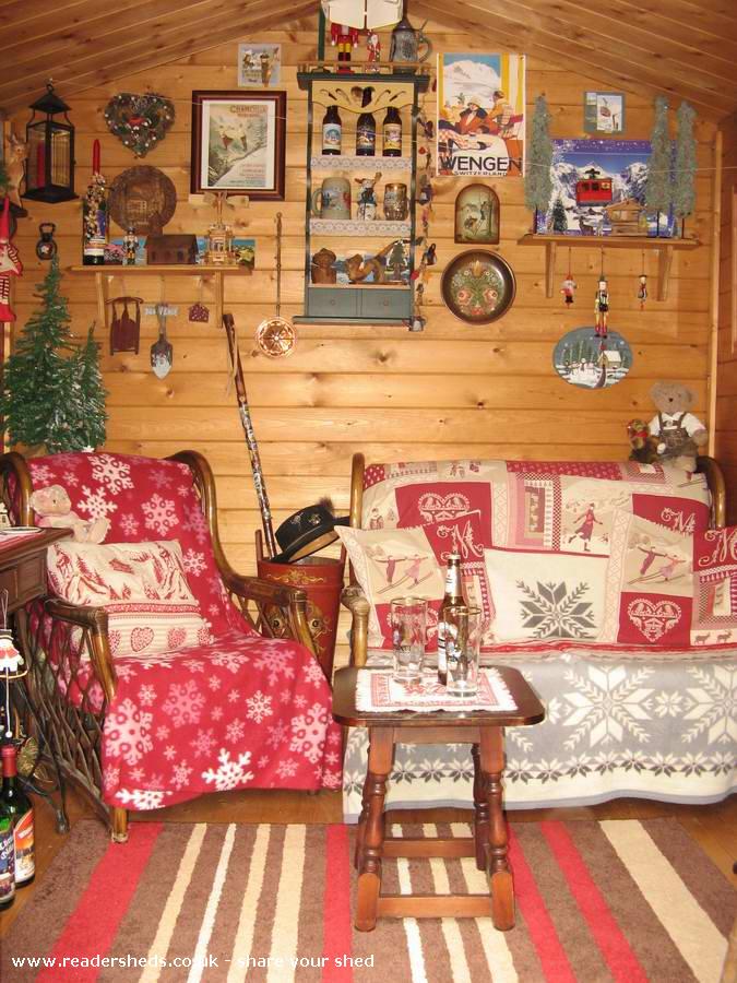 The Suffolk Ski Lodge, Cabin/Summerhouse, Suffolk owned by Sheddie ...