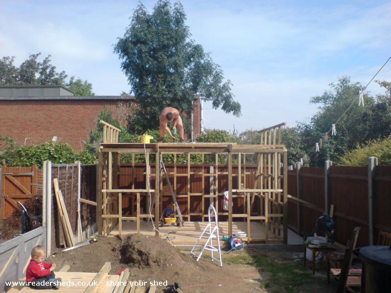 Super 2 Storey Shed with cable tv! :0, Unexpected/Unique, Kent owned by ...