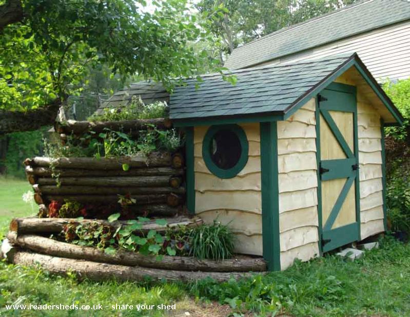 Hobbit Hole Shed, Unexpected/Unique, #International owned by Sheddie ...