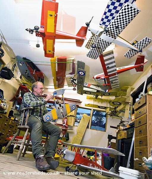 T.B.A, Workshop/Studio, owned by Sheddie Steve Heffernan | #shedoftheyear