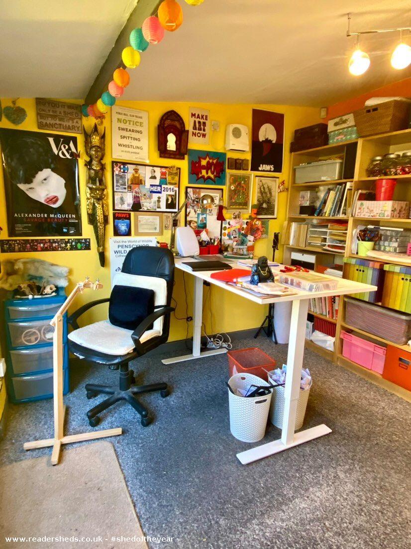 The Sewing Shed, Workshop/Studio, Rhondda Cynon Taff owned by Sheddie ...