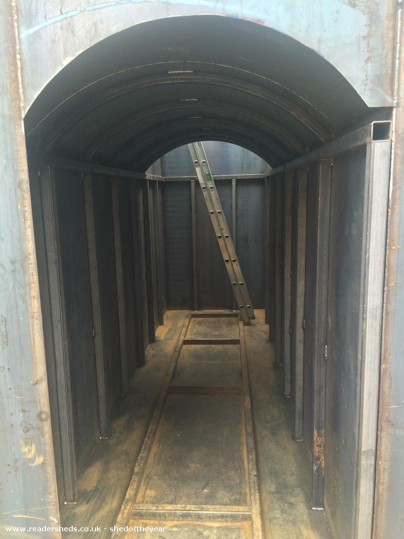 Colin Furze Underground Bunker shed, Unexpected/Unique, Lincolnshire owned by Sheddie colin ...