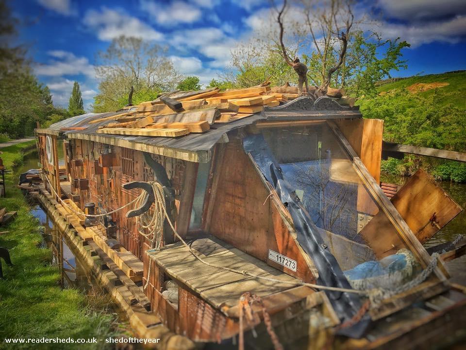 Piano Raft, Unexpected/Unique, West Yorkshire owned by Sheddie Ben ...