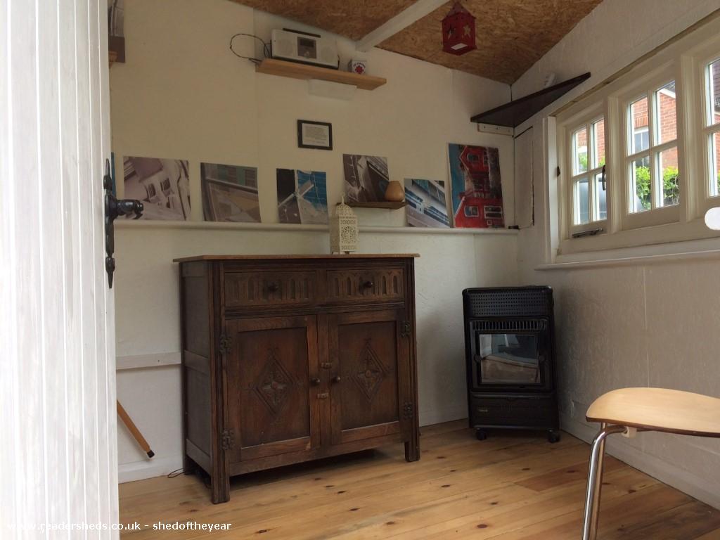 The little blue shed, Workshop/Studio, Wiltshire owned by Sheddie Tim ...
