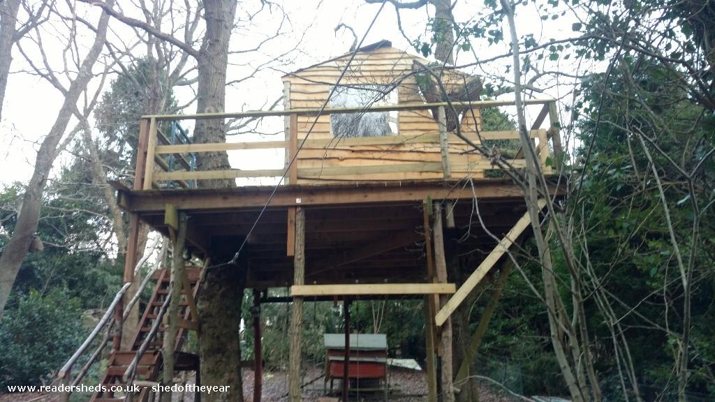 Zipline treehouse shed , Unexpected/Unique, East Sussex owned by ...