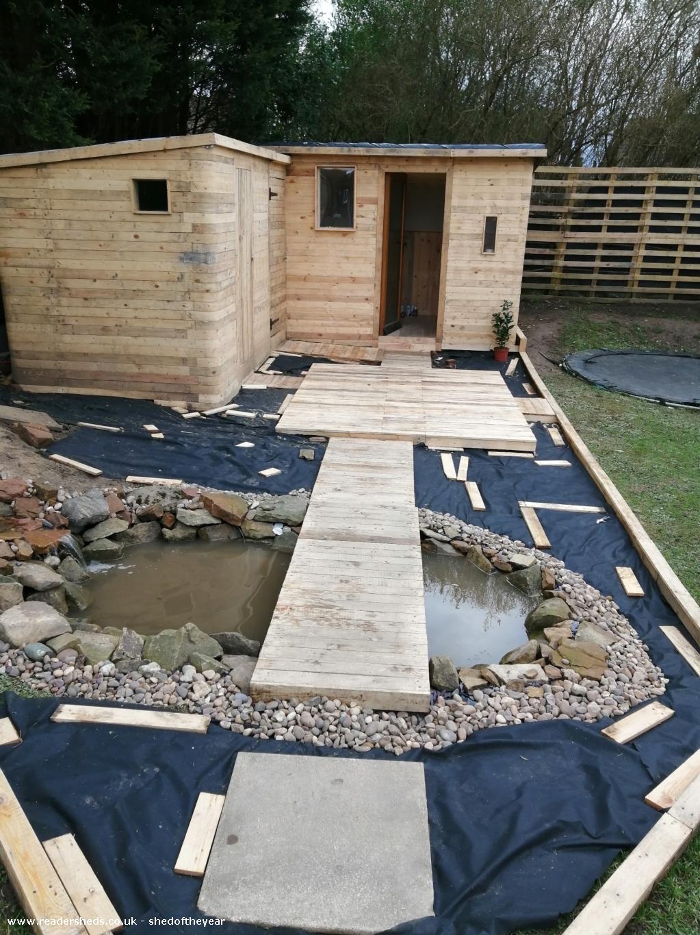 The pallet place, Budget, Derbyshire owned by Sheddie Rich | #shedoftheyear