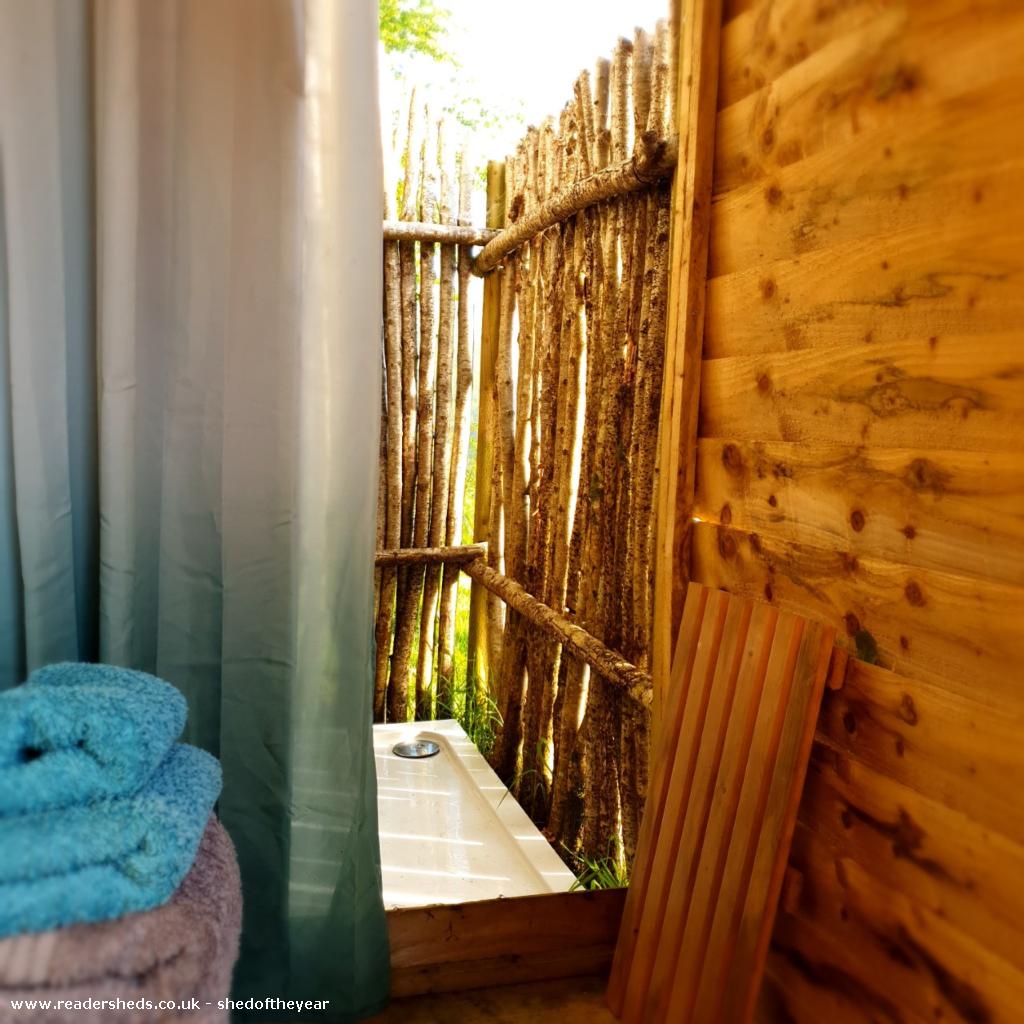 Al Fresco Shower Shed, Unexpected/Unique, Devon owned by Sheddie ...