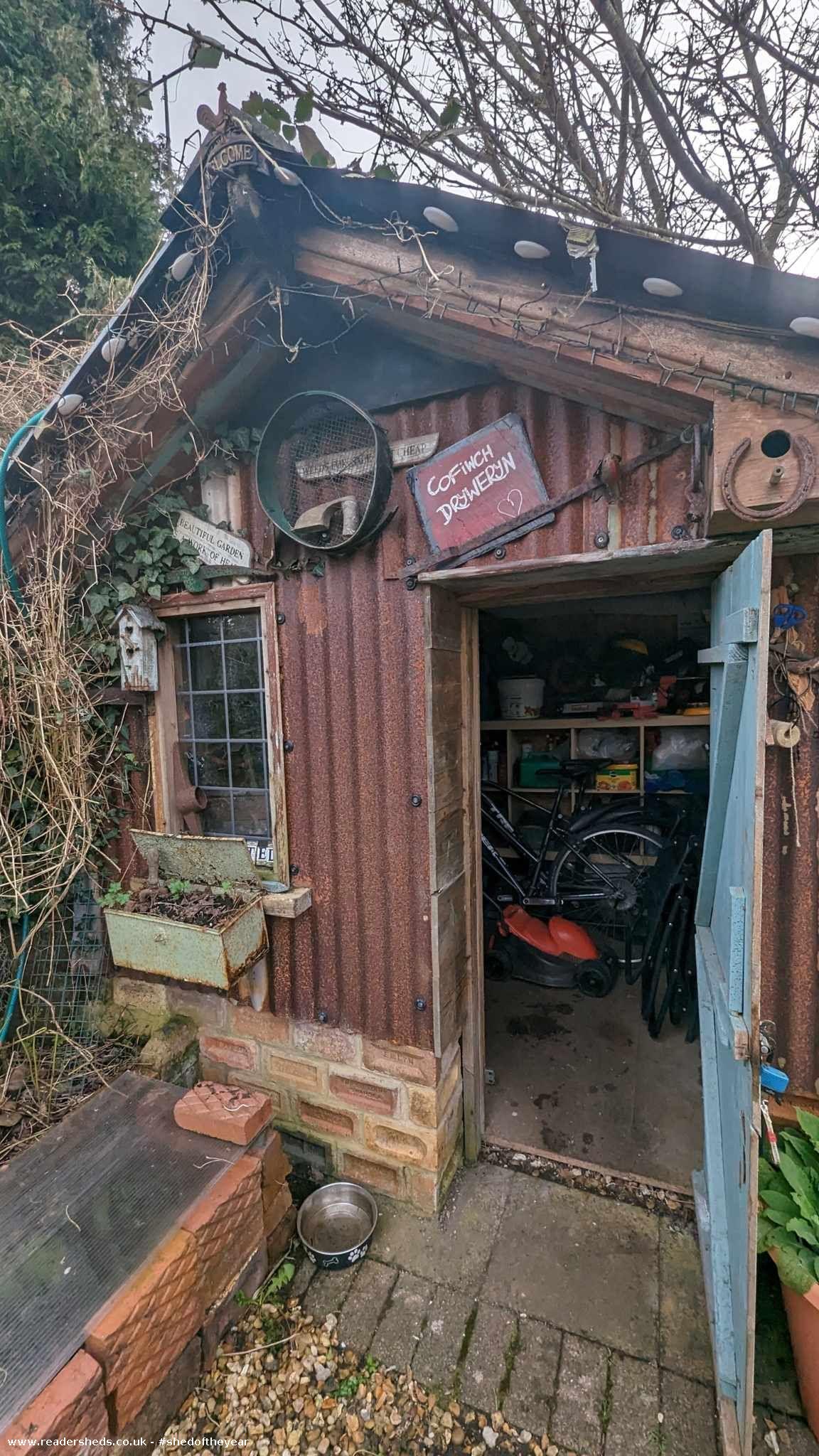 Ted's shed, Simple But Effective, Carmarthenshire owned by Sheddie Ted ...