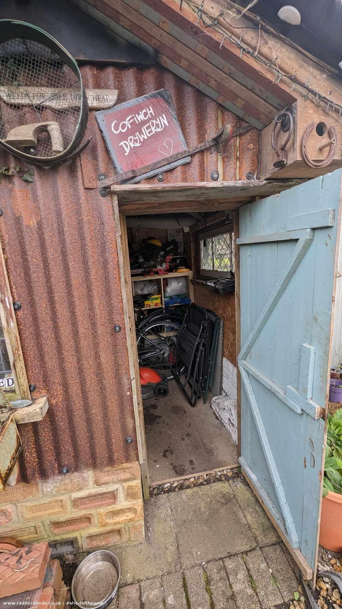 Ted's shed, Simple But Effective, Carmarthenshire owned by Sheddie Ted ...