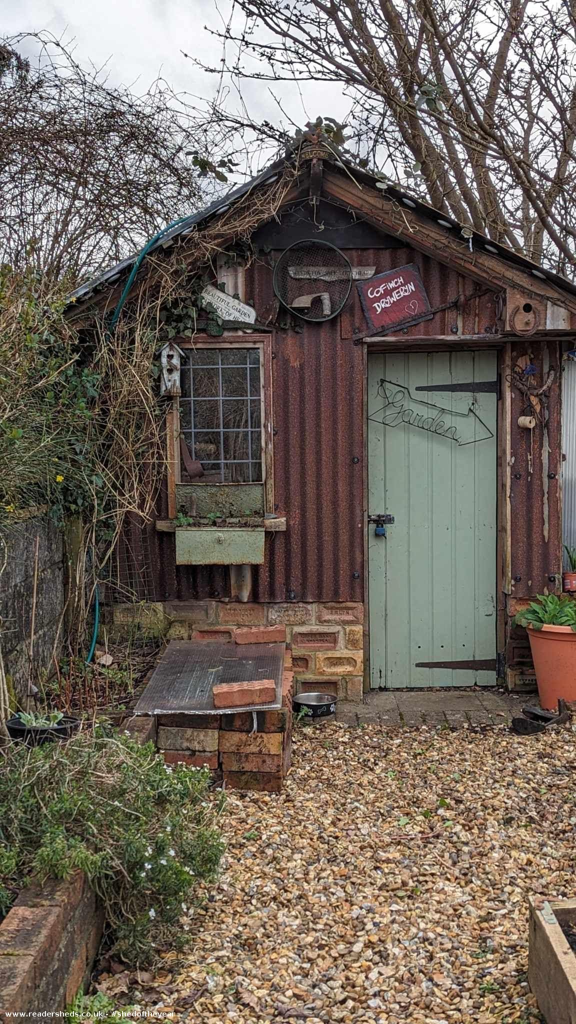 Ted's shed, Simple But Effective, Carmarthenshire owned by Sheddie Ted ...