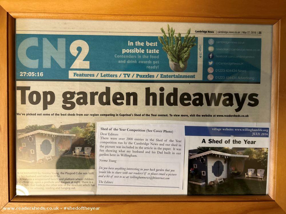 Play pod cube makeover, Simple But Effective, Cambridgeshire owned by ...